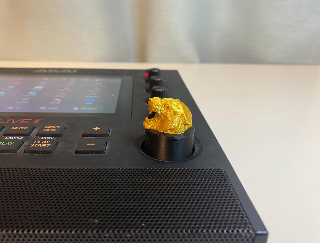 MPC Custom 3D Printed (design B32) Rotary Jog Wheel Data Knob Fits Akai ...