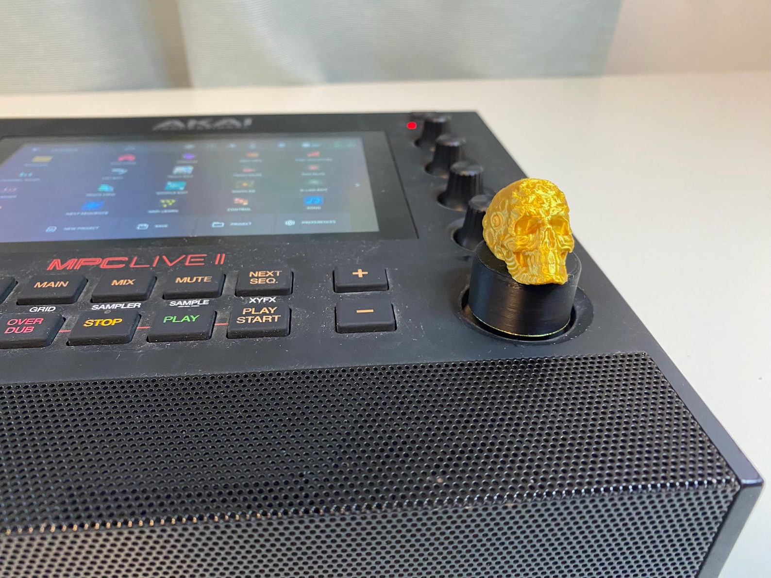 MPC Custom 3D Printed (design B6) Rotary Jog Wheel Data Knob Fits Akai ...