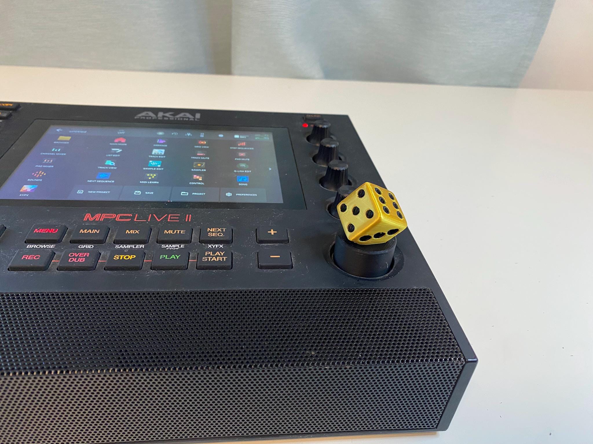 MPC Custom 3D Printed (design B7) Rotary Jog Wheel Data Knob Fits Akai ...