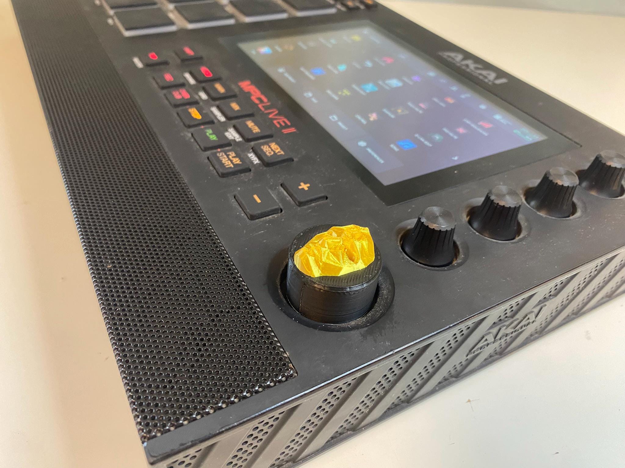 MPC Custom 3D Printed (design B22) Rotary Jog Wheel Data Knob Fits Akai ...