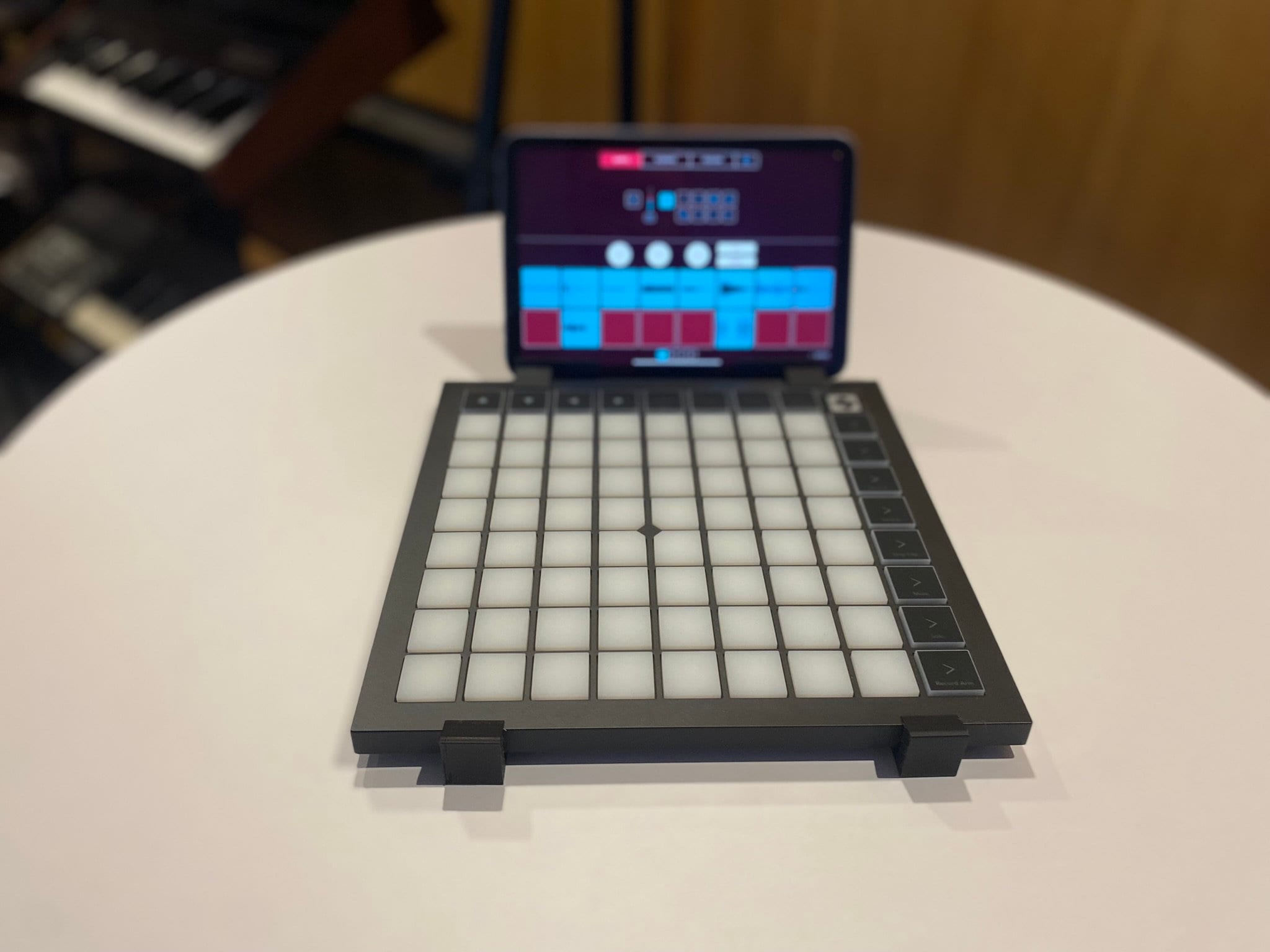 Clip Stand Holder for Launchpad X Attach Your iPad Tablet / iPhone ...