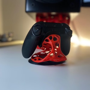 3D Printed Controller Stand - Geometric Design Holder for Xbox, PS5 ...