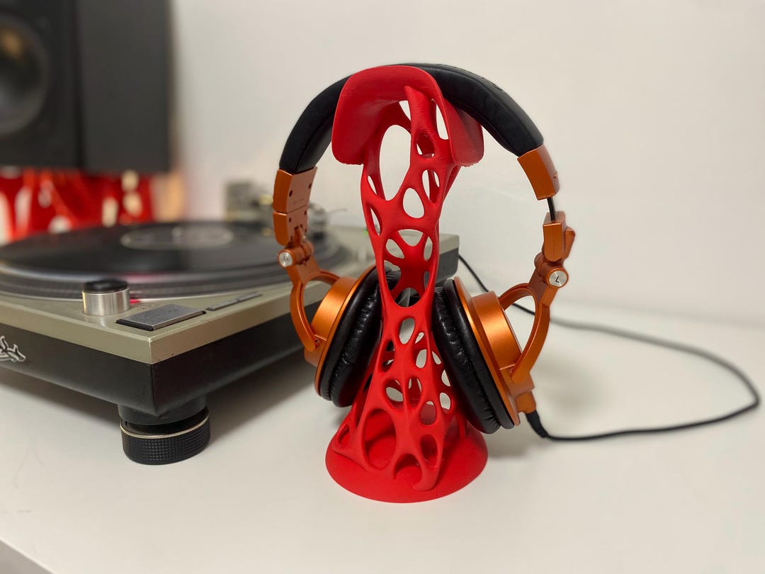 3d-printed Headphone Stand – Modern Abstract Design for Desk and Studio ...