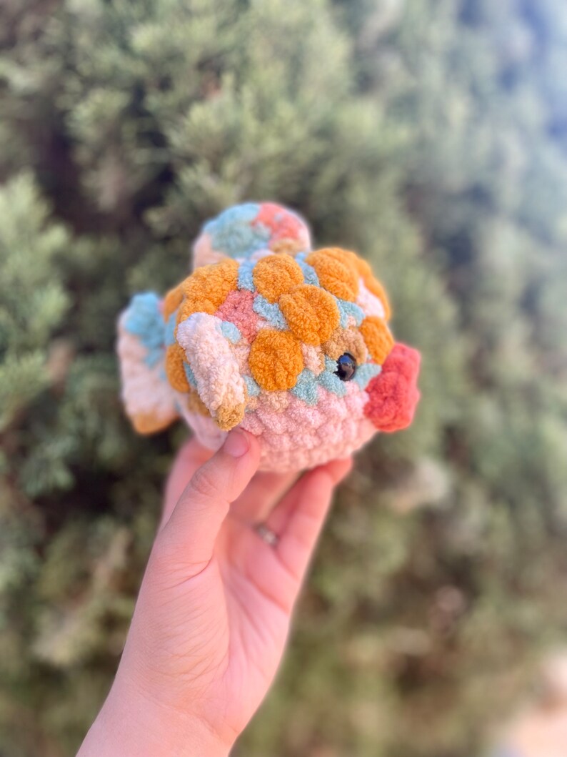 Puffin the Puffer Fish Pattern / NO SEW / Crochet Pattern / Crochet ...
