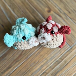 Puffin the Puffer Fish Pattern / NO SEW / Crochet Pattern / Crochet ...