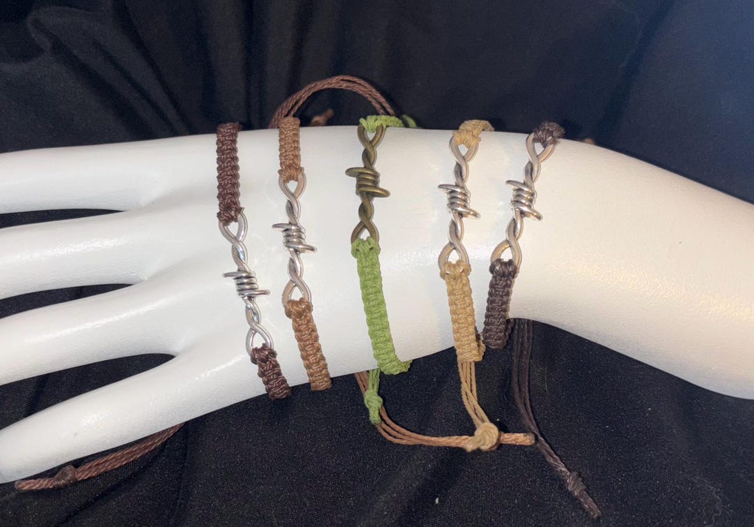Barbed Wire Bracelet - Etsy