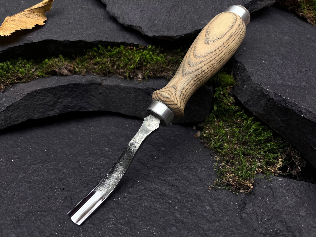 Premiumforge Forged Bent Gouges Woodworking Tools Spoon Carving Tool ...
