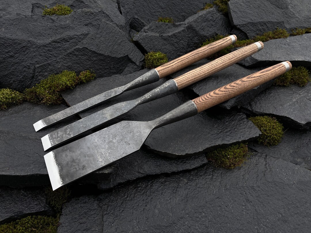 Hand-forged Chisels, Carpenters Slick Chisels, Large Timber Chisels ...