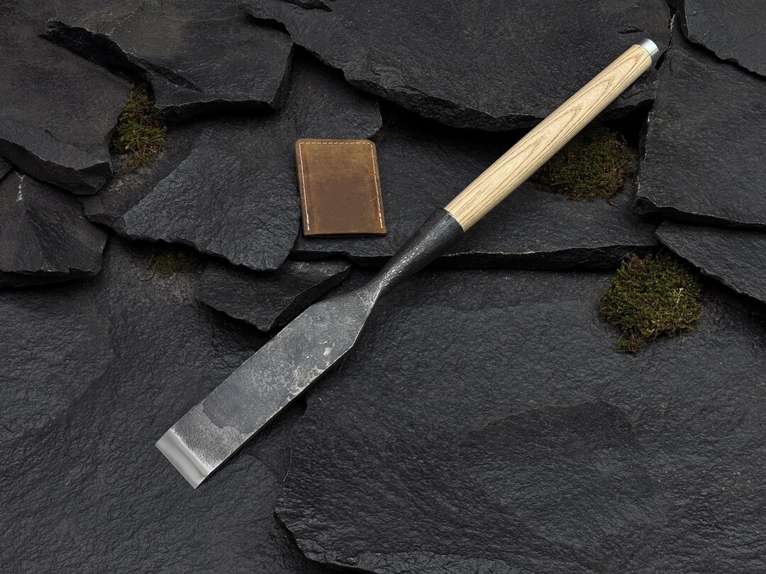 Premiumforge, Framing Timber Chisel 52100 Carbon Steel, Ash Wood. Slick ...
