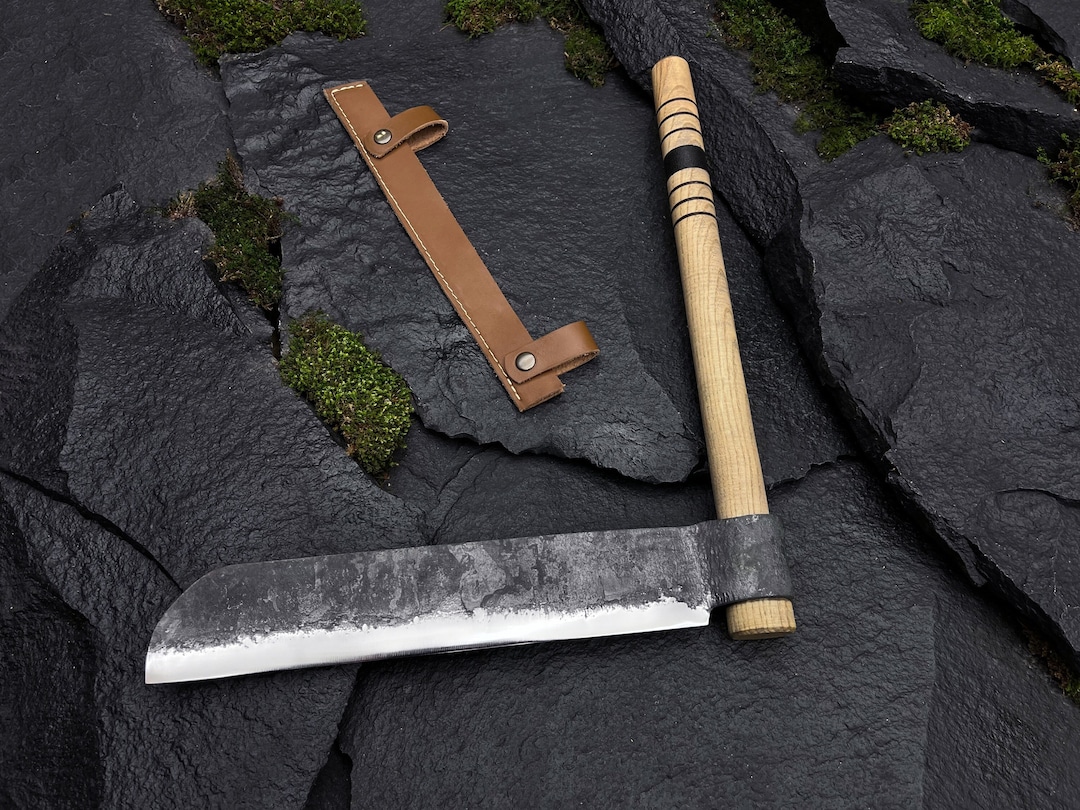 Premiumforge | Forged Splitting Froe | Woodworking Tool | Wood ...
