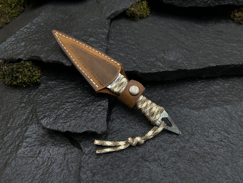 Throwing Knife, Hunting Tool, Forged Kunai, Throwing Tools, Handmade ...