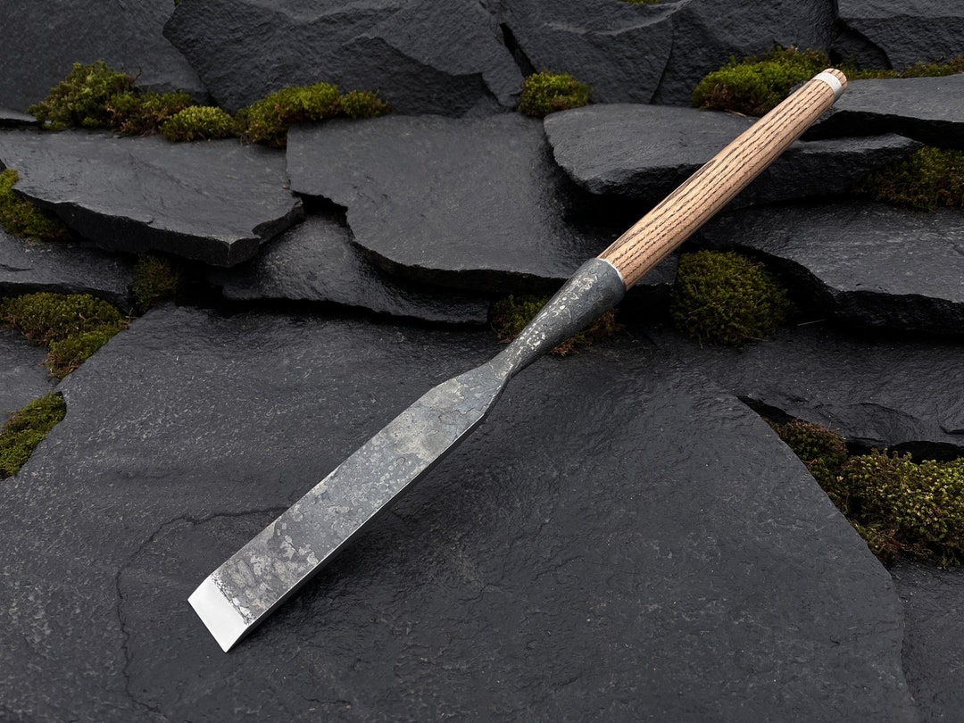 Carpenter's Slick Chisel, Handmade Wood Chisel, Hand-forged Straight ...
