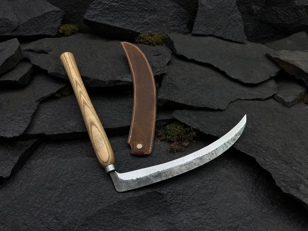 Premiumforge, Hand Forged Big Scythe 52100 Carbon Steel Blade ...