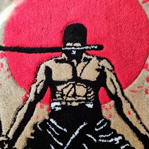 Roronoa Zoro Custom Rug / Tufting / Gift for Rug - Etsy