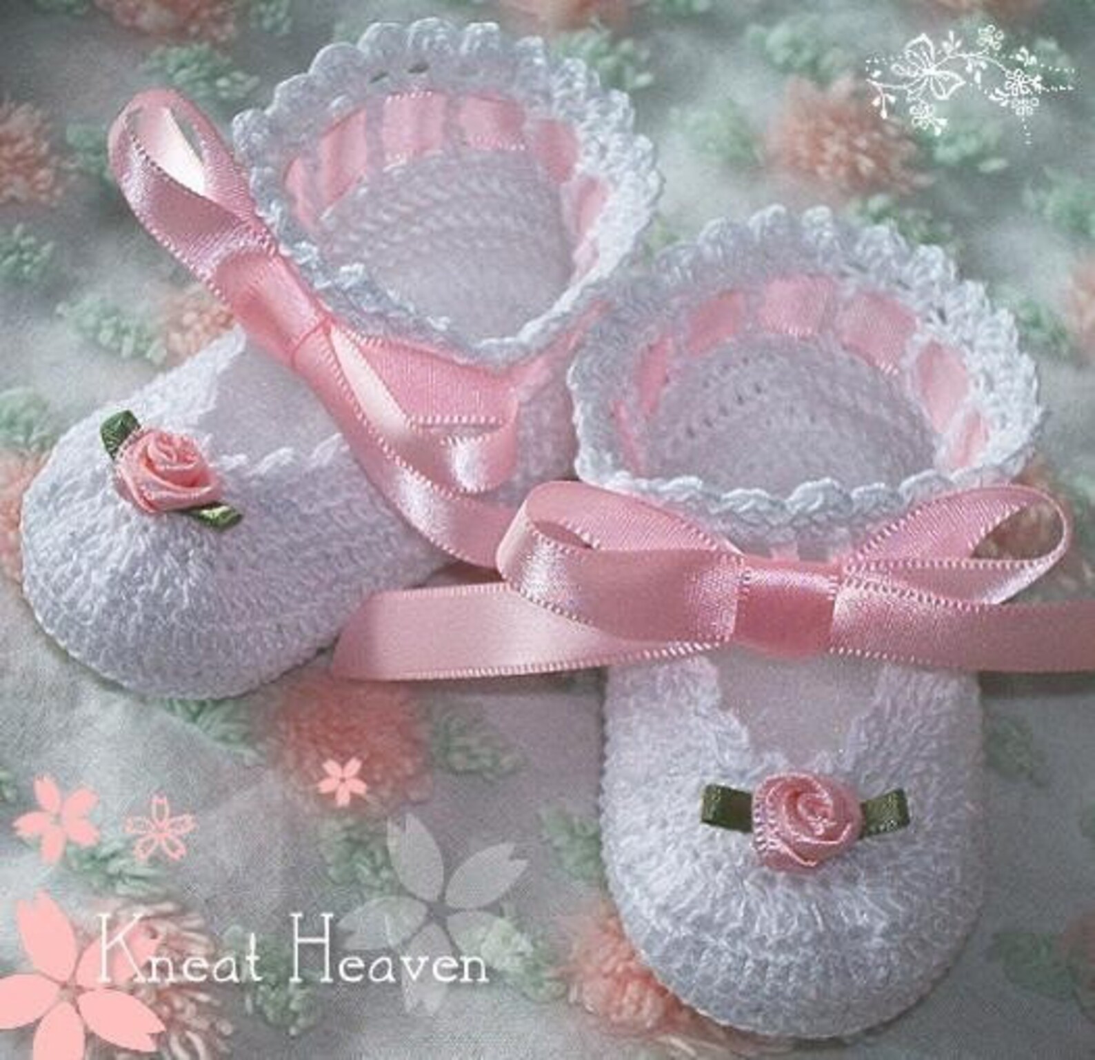 Boutique Crochet Mary Janes Baby or Reborn Doll Booties, Christening ...