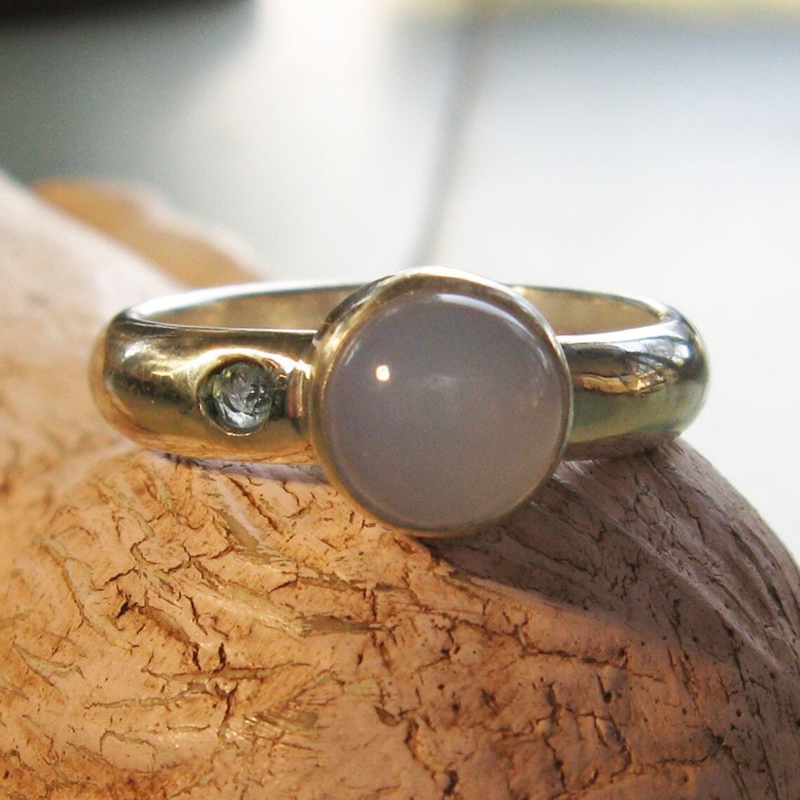 Moonstone Ring Mother Daughter Ring Mother Son Ring Moonstone Silver ...