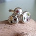 Silver Regard Ring Handmade Cast victorian Valentine - Etsy