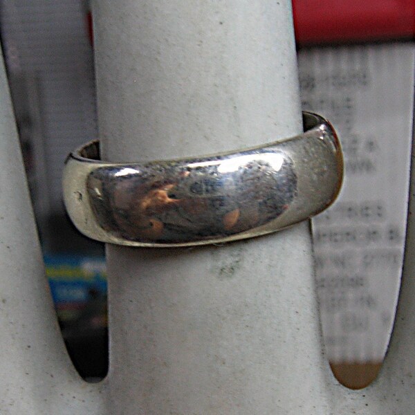 Cast Silver Ring - Etsy