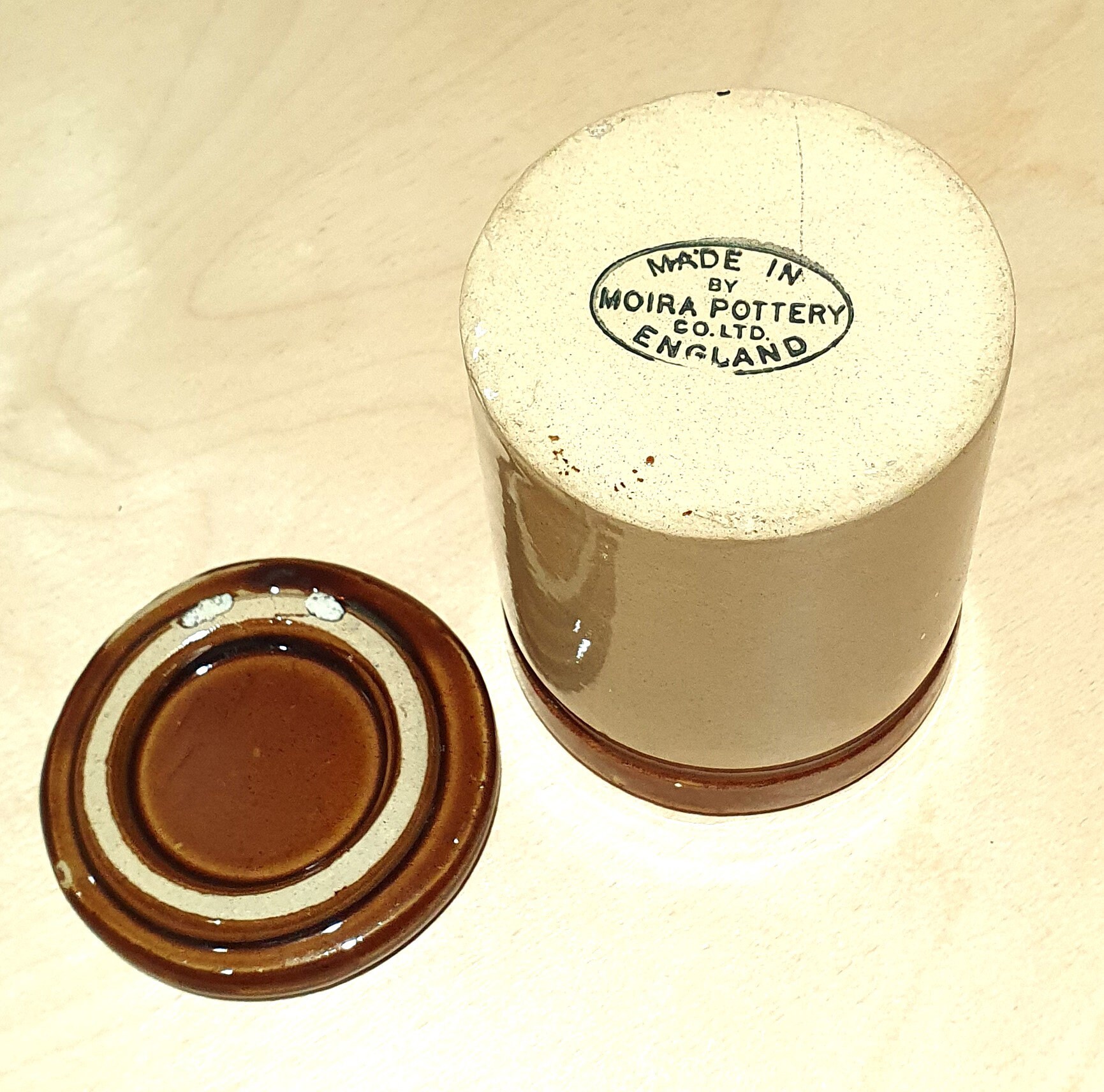 Vintage Moira Pottery CURRY or SPICE Stoneware Storage Jar for the ...