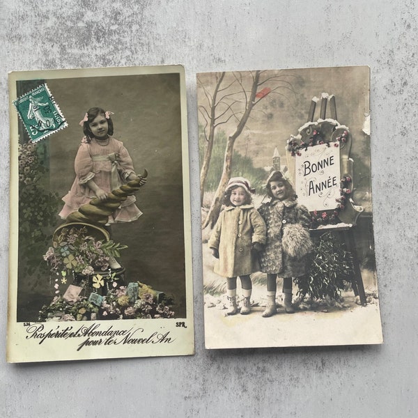 French Postcards - Etsy
