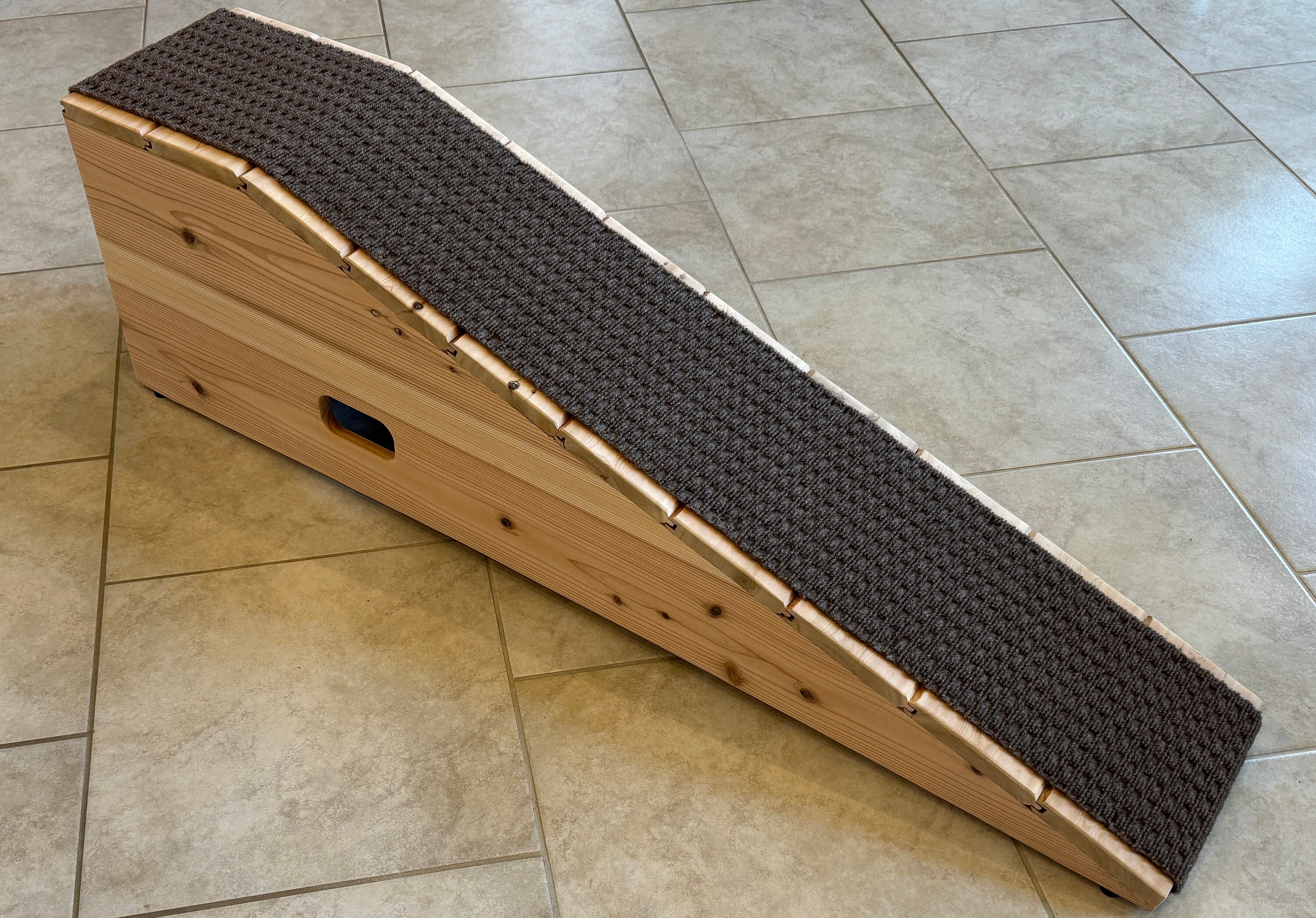 Perfect Long Ramp With a Gentle Angle for Dogs and Cats. With a Carpet ...