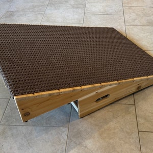 Outdoor Pet Ramp for Dogs or Cats That Goes up Two Steps!. Made From ...