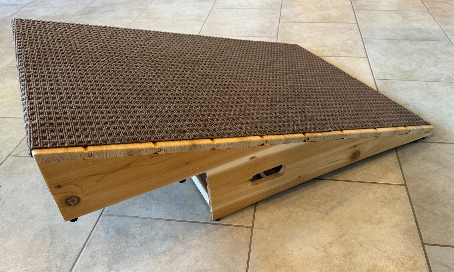 Outdoor Pet Ramp for Dogs or Cats That Goes up Two Steps. Made From ...