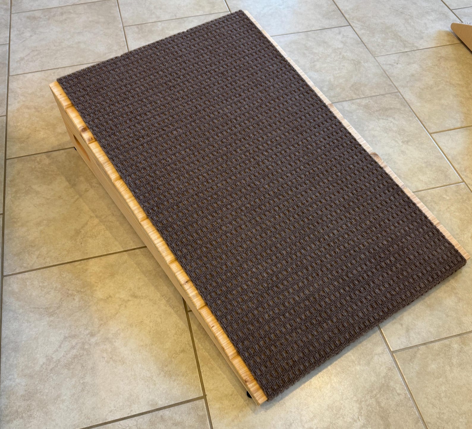 Outdoor Pet Ramp for Dogs or Cats. Great Gentle Angle for Ease of Use ...