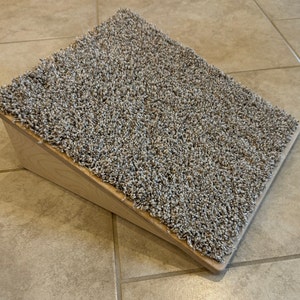 Pet Ramp for Dogs or Cats. Made From Wood With Carpet Inlay. Custom ...