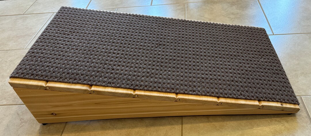 Outdoor Pet Ramp for Dogs or Cats. Great Gentle Angle for Ease of Use ...