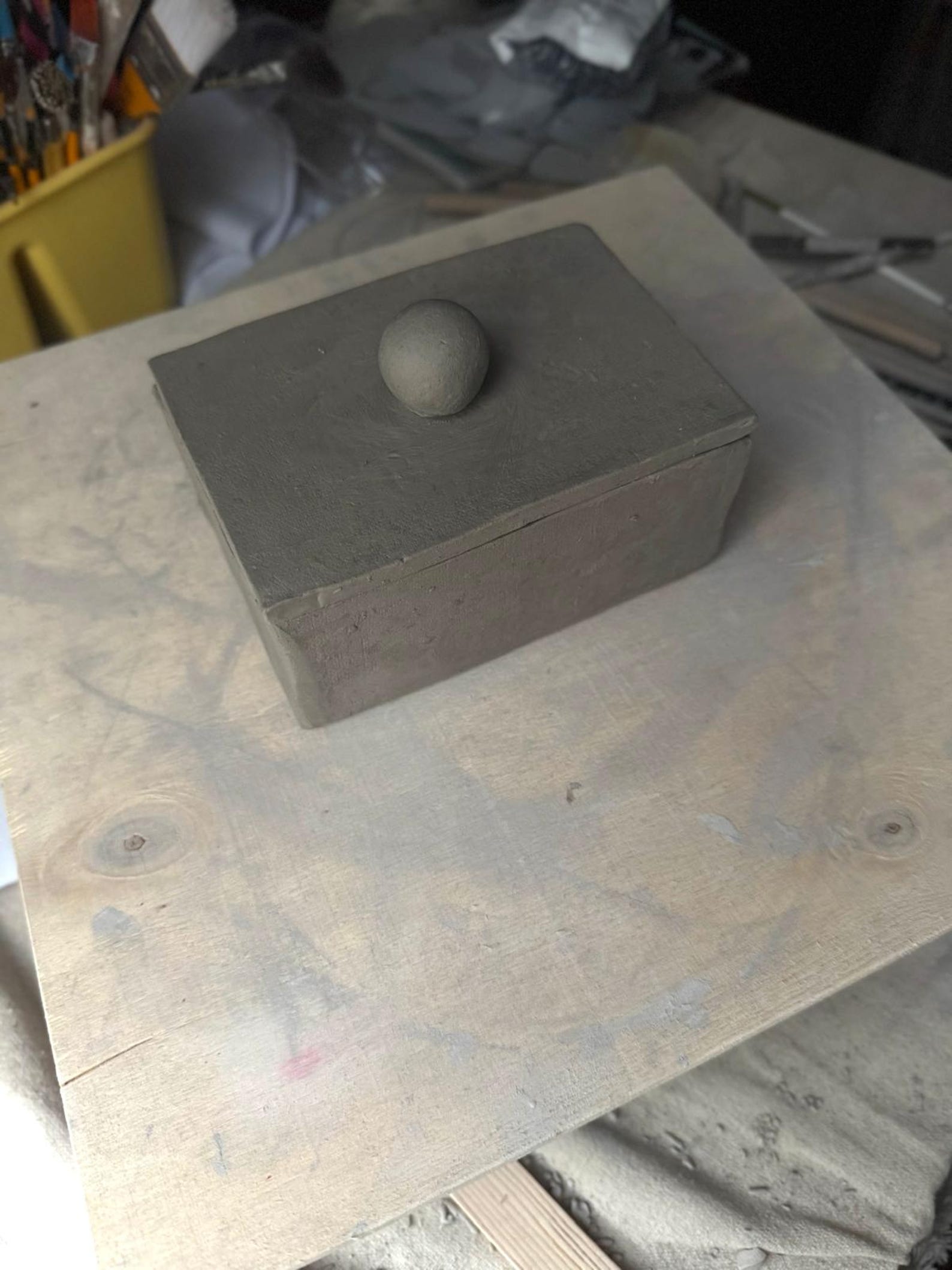 DIY Ceramic Box Template: Pottery Slab Building Stencil (printable PDF ...