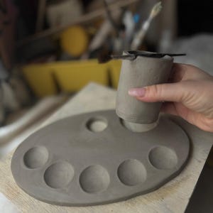 Pottery Palette Template: DIY Ceramic Slab Building (printable PDF ...
