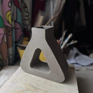 Modern Vase Template: Easy DIY Ceramic Vessel (printable PDF Download ...