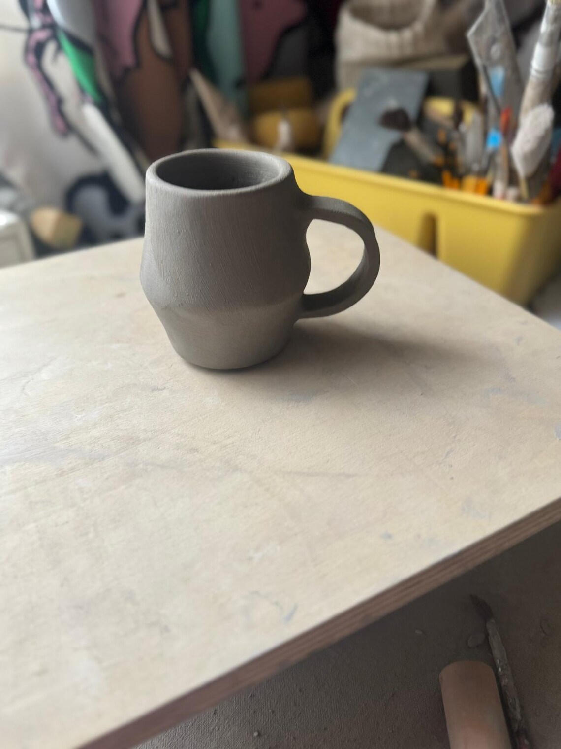 DIY Ceramic Mug Set Templates: Slab Building Pottery (PDF Pattern) - Etsy