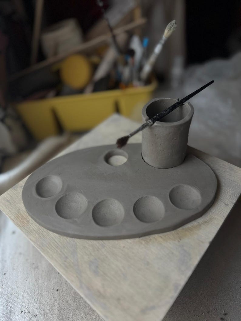 Pottery Palette Template: DIY Ceramic Slab Building (printable PDF ...