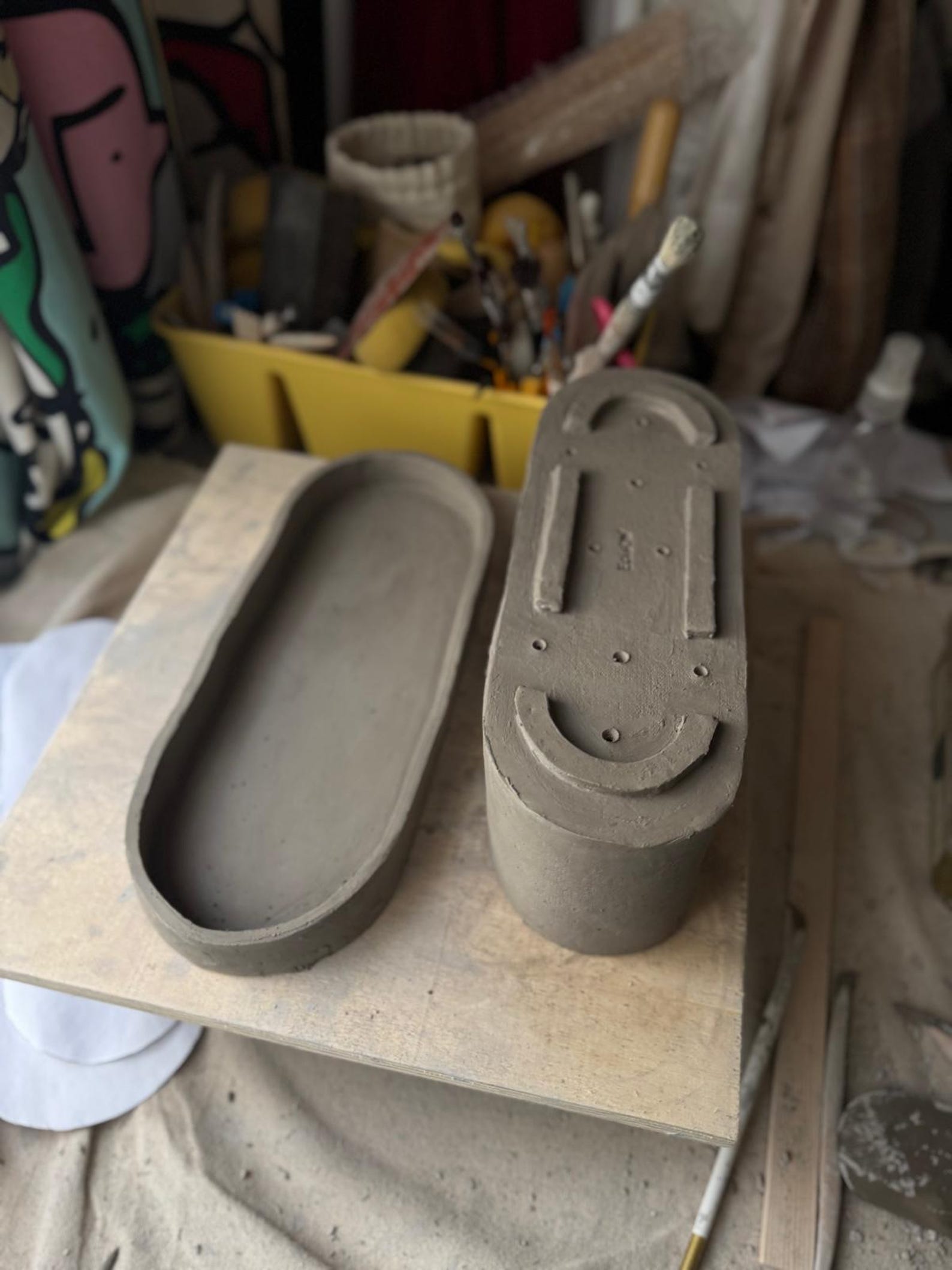 Wide Planter Template: DIY Slab Building Pottery (printable PDF ...