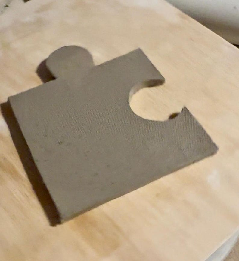 Puzzle Coaster Set Template: DIY Slab Building Pottery (PDF Pattern) - Etsy