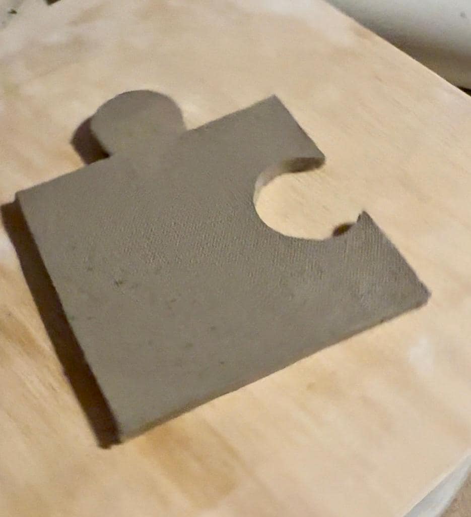 Puzzle Coaster Set Template: DIY Slab Building Pottery (PDF Pattern) - Etsy