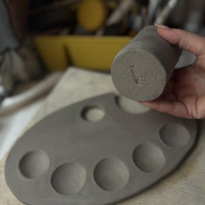 Pottery Palette Template: DIY Ceramic Slab Building (printable PDF ...