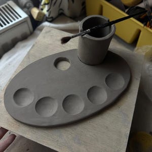 Pottery Palette Template: DIY Ceramic Slab Building (printable PDF ...