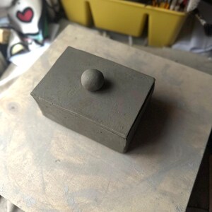DIY Ceramic Box Template: Pottery Slab Building Stencil (printable PDF ...