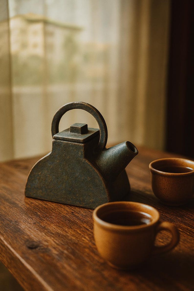 Teapot Slab Building Template: DIY Ceramic Vessel (printable PDF ...