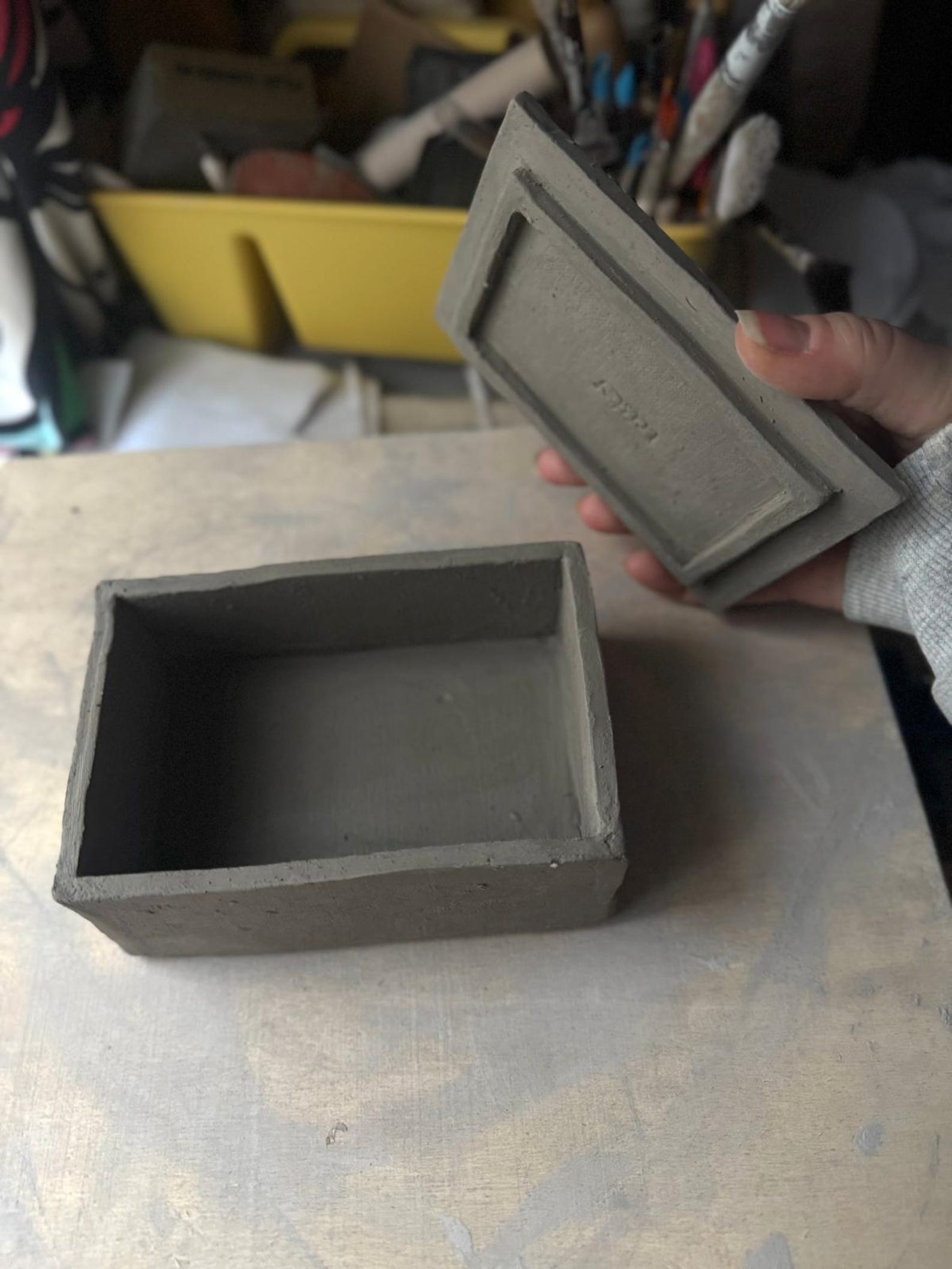DIY Ceramic Box Template: Pottery Slab Building Stencil (printable PDF ...