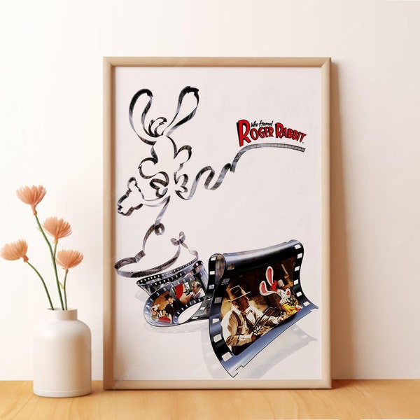 Roger Rabbit Movie Poster - Etsy