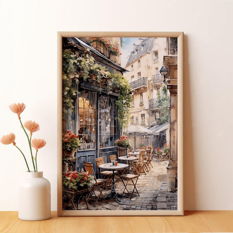 Cafe Poster - Etsy
