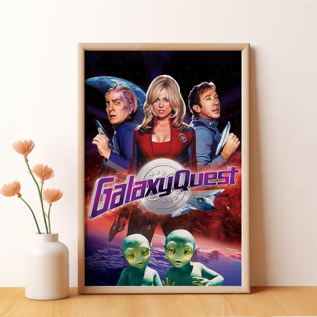Galaxy Quest Poster, Movie Poster, Wall Art, Room Decoration, Art Poster for Gifts, Canvas Print ...