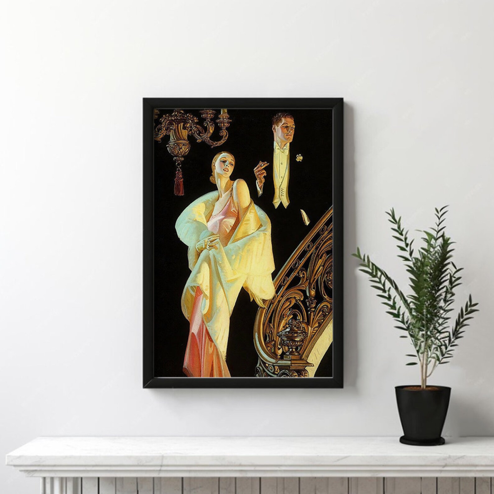 Arrow Collars c.1932 by J.C Leyendecker Repro Posterr, Classic Poster ...