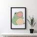Cute Frog Poster, Vintage Poster, Wall Art, Room Decoration, Art Poster ...