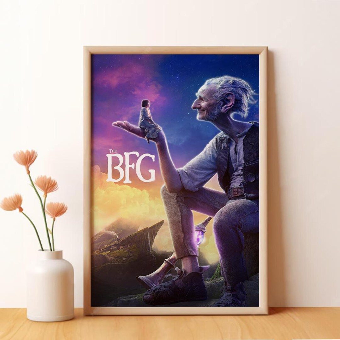 THE BFG Poster, Movie Poster, Wall Art, Room Decoration, Art Poster for ...