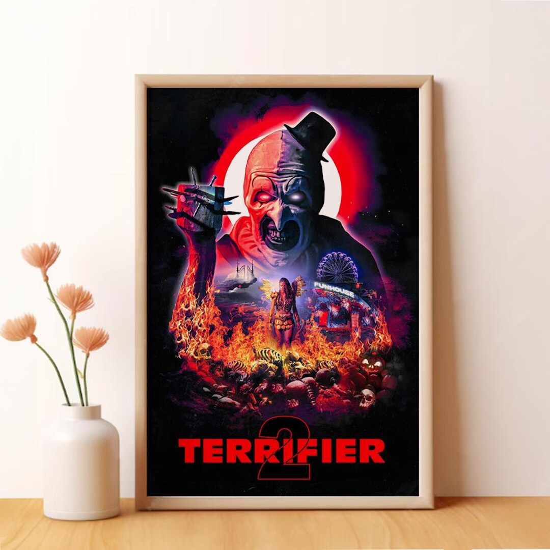Terrifier 2 Poster, Movie Poster, Wall Art, Room Decoration, Art Poster ...